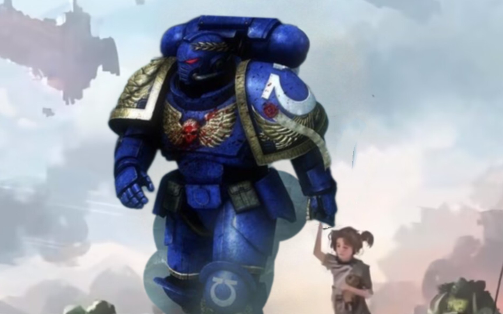 【战锤40k】帝国需要的是人性，极限战士拯救小女孩！-韦恩科技-韦恩科技-哔哩哔哩视频