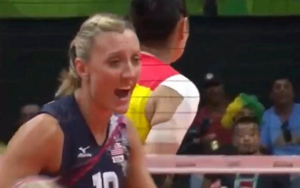 2016 Jordan Larson Best 25 spikes volleyball olympics_哔哩哔哩_bilibili