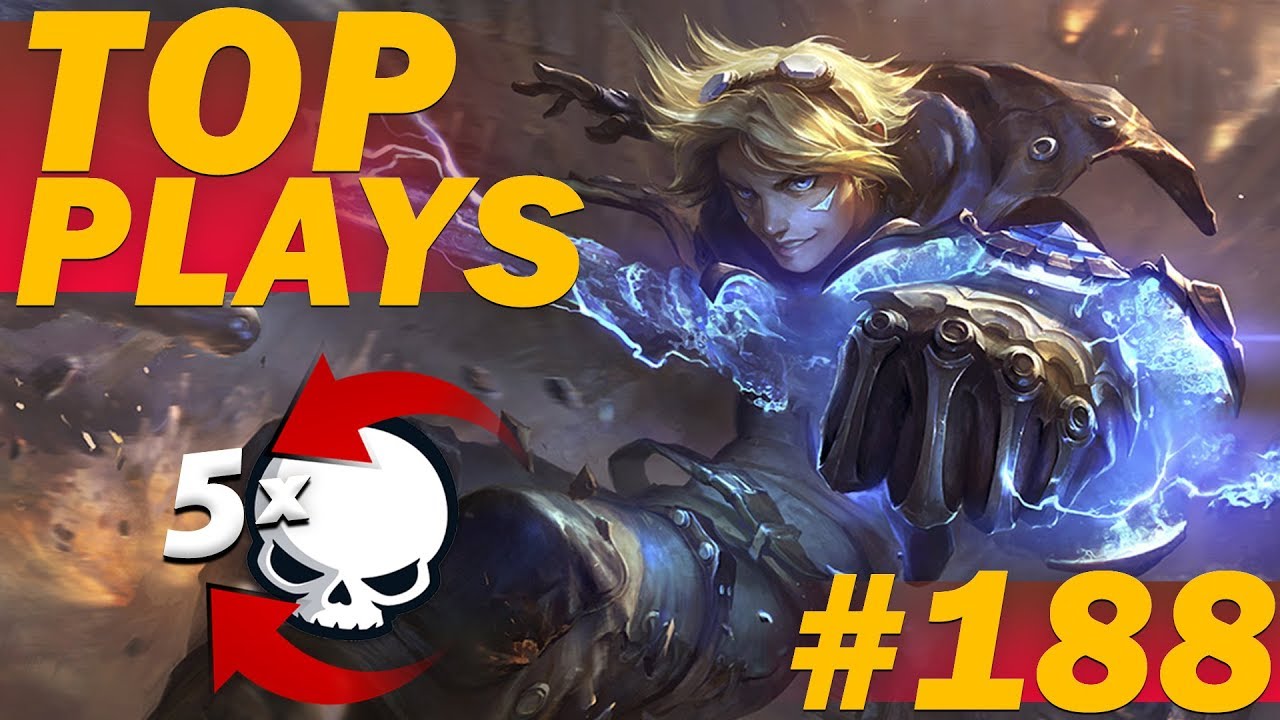 Redmercy英雄联盟精彩TOP5 第188期 - lol英雄联盟_哔哩哔哩_bilibili
