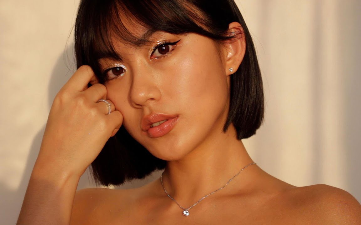 （英字）【Haley Kim】黄黑皮博主：钻石般闪耀的眼妆，新年新妆容～_哔哩哔哩 (゜-゜)つロ 干杯~-bilibili