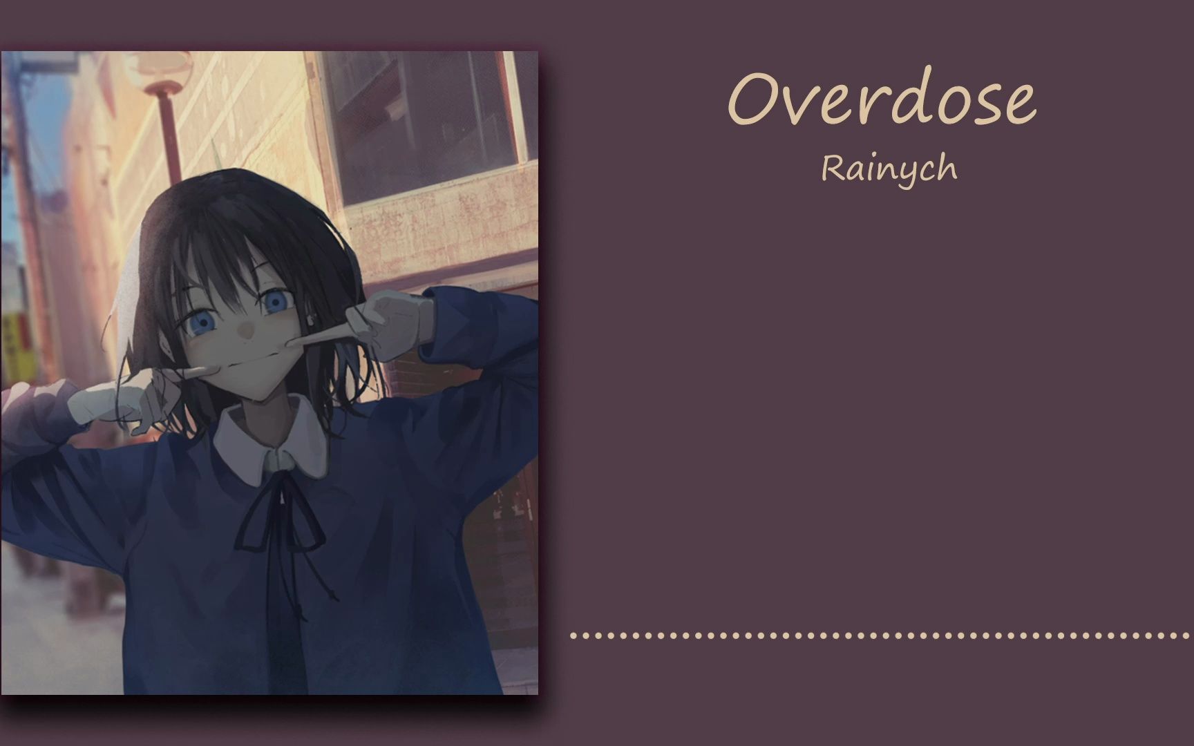 【日推歌单】“独特嗓音唱出不一样的风格”《Overdose》| 宝藏歌曲-Nuyoah_柑橘-Nuyoah_柑橘-哔哩哔哩视频