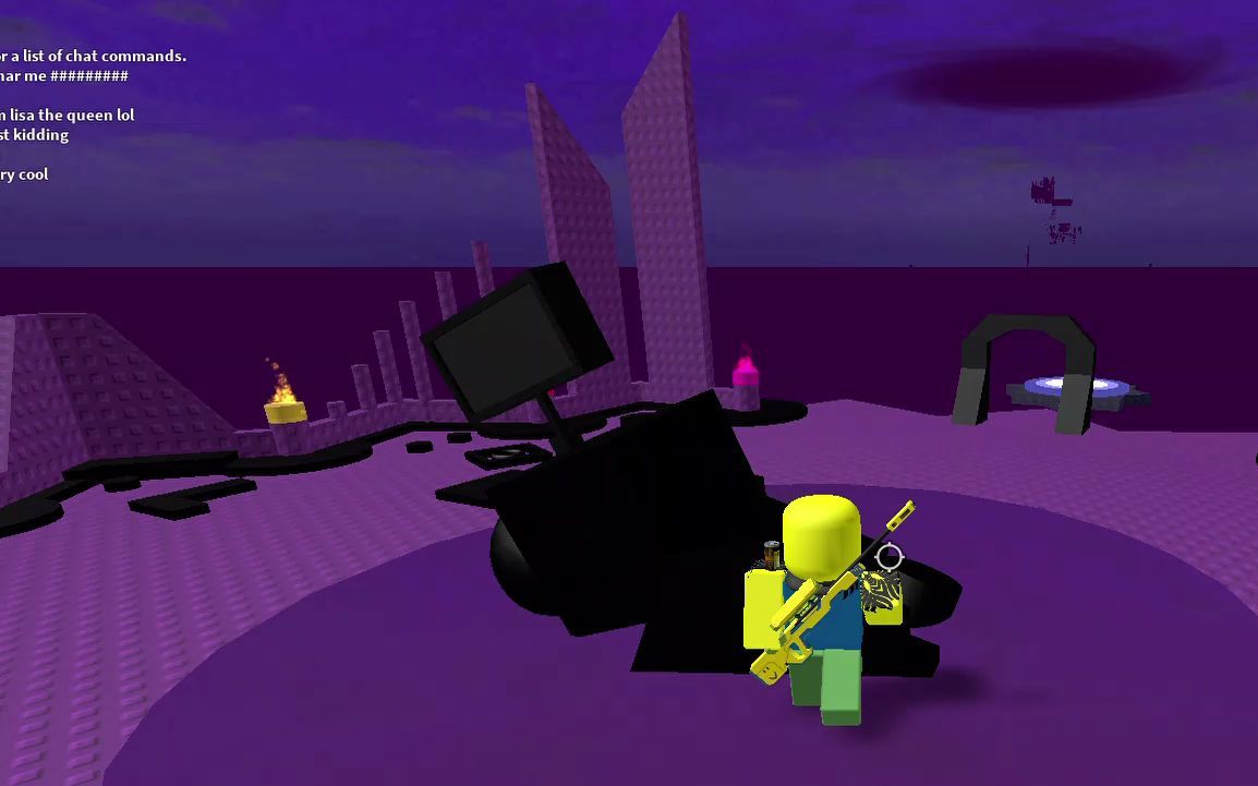 fake blockerman666 playing the fake Citadel of void_ROBLOX