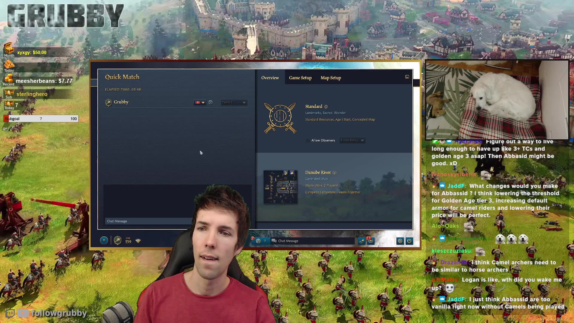 【搬运】Grubby 2022.01.24直播_哔哩哔哩bilibili_第一视角