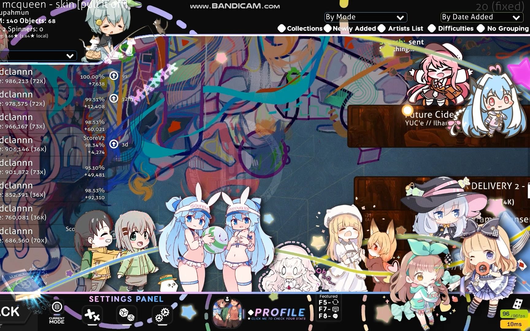 [osu!mania] ver0.5 个人向mix皮肤记录与展示-ssliqt-ssliqt-哔哩哔哩视频