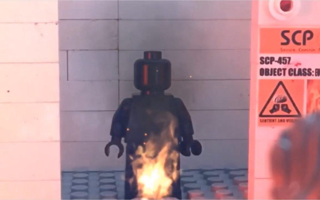 乐高定格动画：SCP基金会外传（SCP-457）_哔哩哔哩 (゜-゜)つロ 干杯~-bilibili