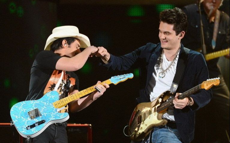 【经典现场】John Mayer&Brad Paisley-CMT Crossroads(FULL CONCERT)_哔哩哔哩_bilibili