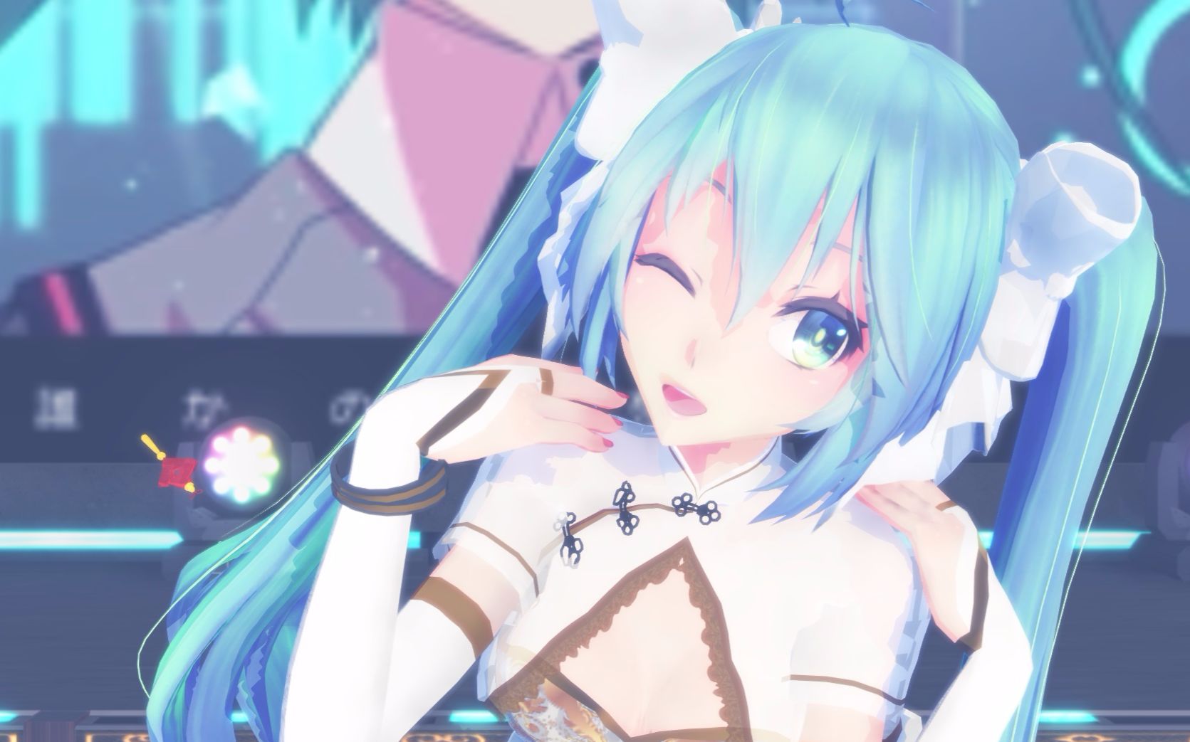 【MMD】『Hand in Hand (LIVE ver.)』 by Tda Miku (China Dress)【1080p】_哔哩哔哩 ...