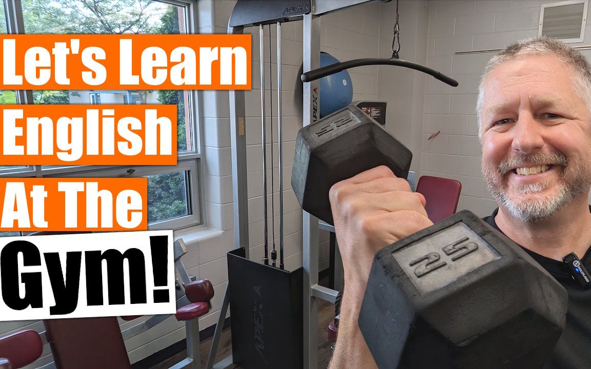 Let's Learn English at the Gym! 🏋🏽🏃💪 Learn English with Bob the ...