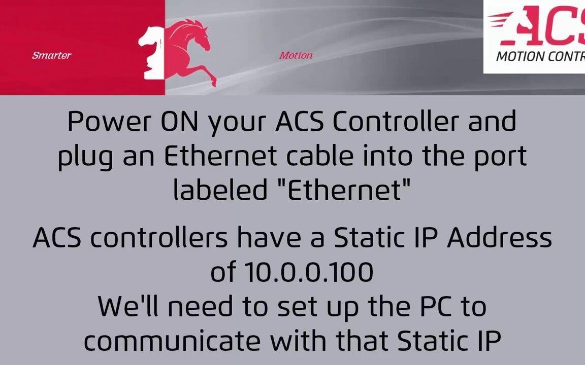 ACS-Tutorial 101 - Connecting PC to an A - 哔哩哔哩
