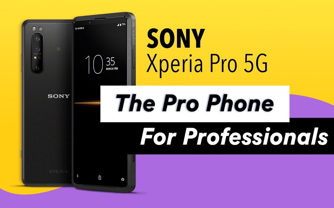 【XDA评测】索尼Sony Xperia PRO 5G：带HDMI接口的摄影专业手机？_哔哩哔哩_bilibili