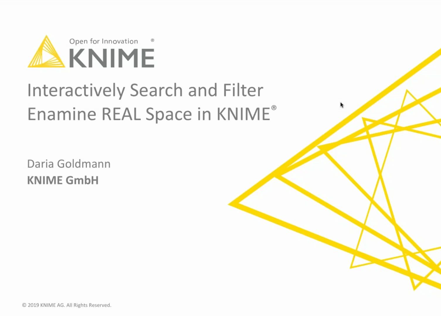 webinar recording： interactively search and filter Enamine REAL Space ...