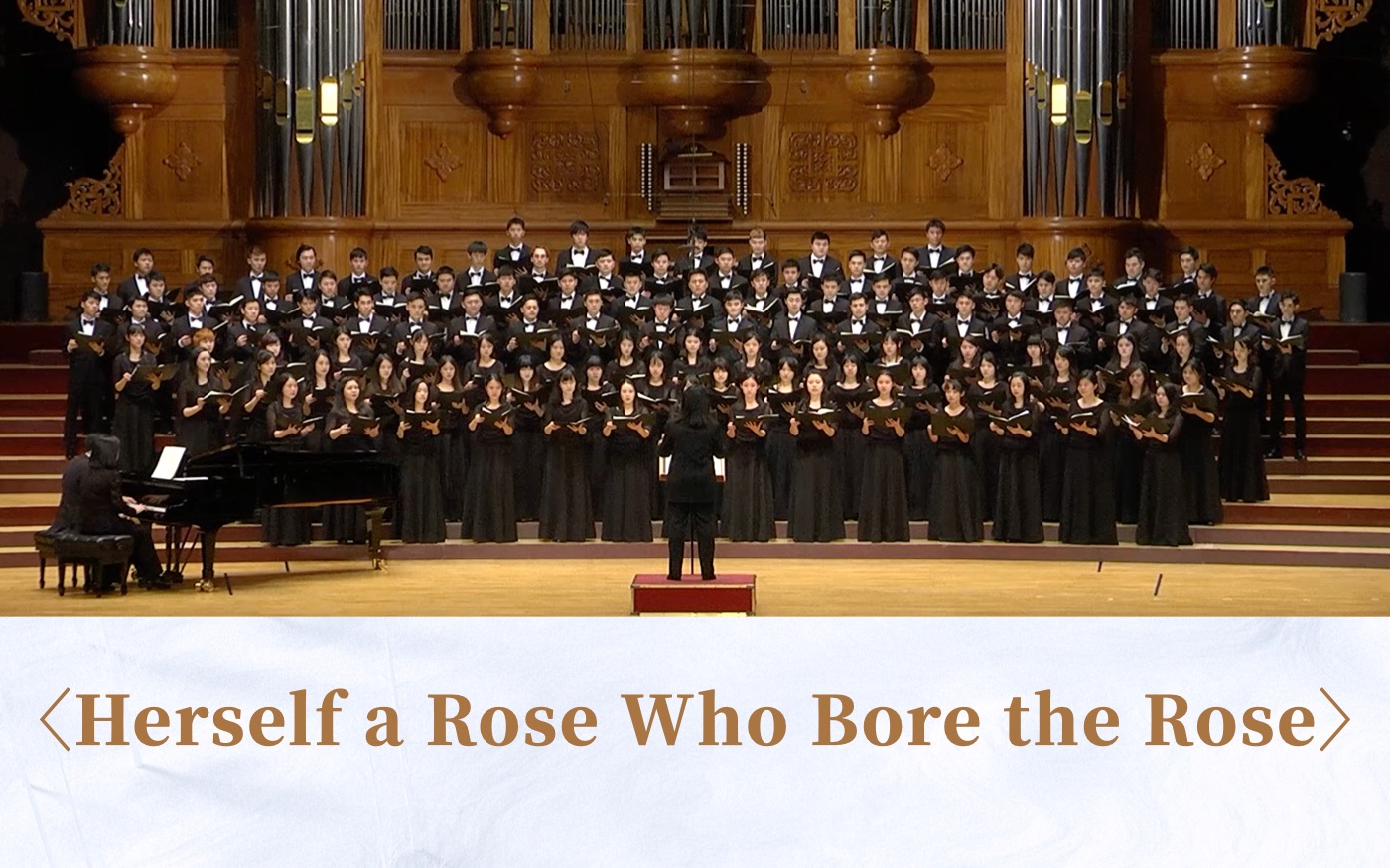 Herself a Rose Who Bore the Rose〈孕育玫瑰者亦为玫瑰〉(Robert H. Young) - 台大合唱团-台大 ...