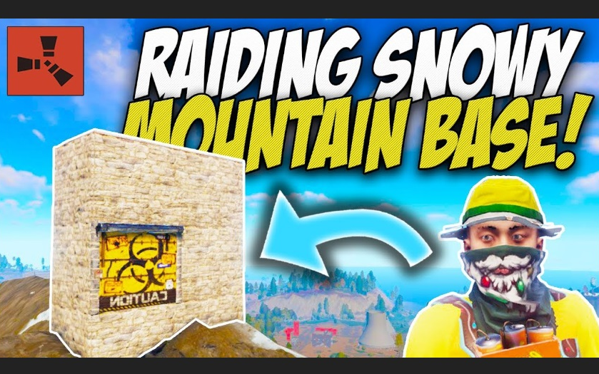 Rust - 在线抄家，令人敬畏的雪山基地 - Rust Solo Survival_哔哩哔哩_bilibili