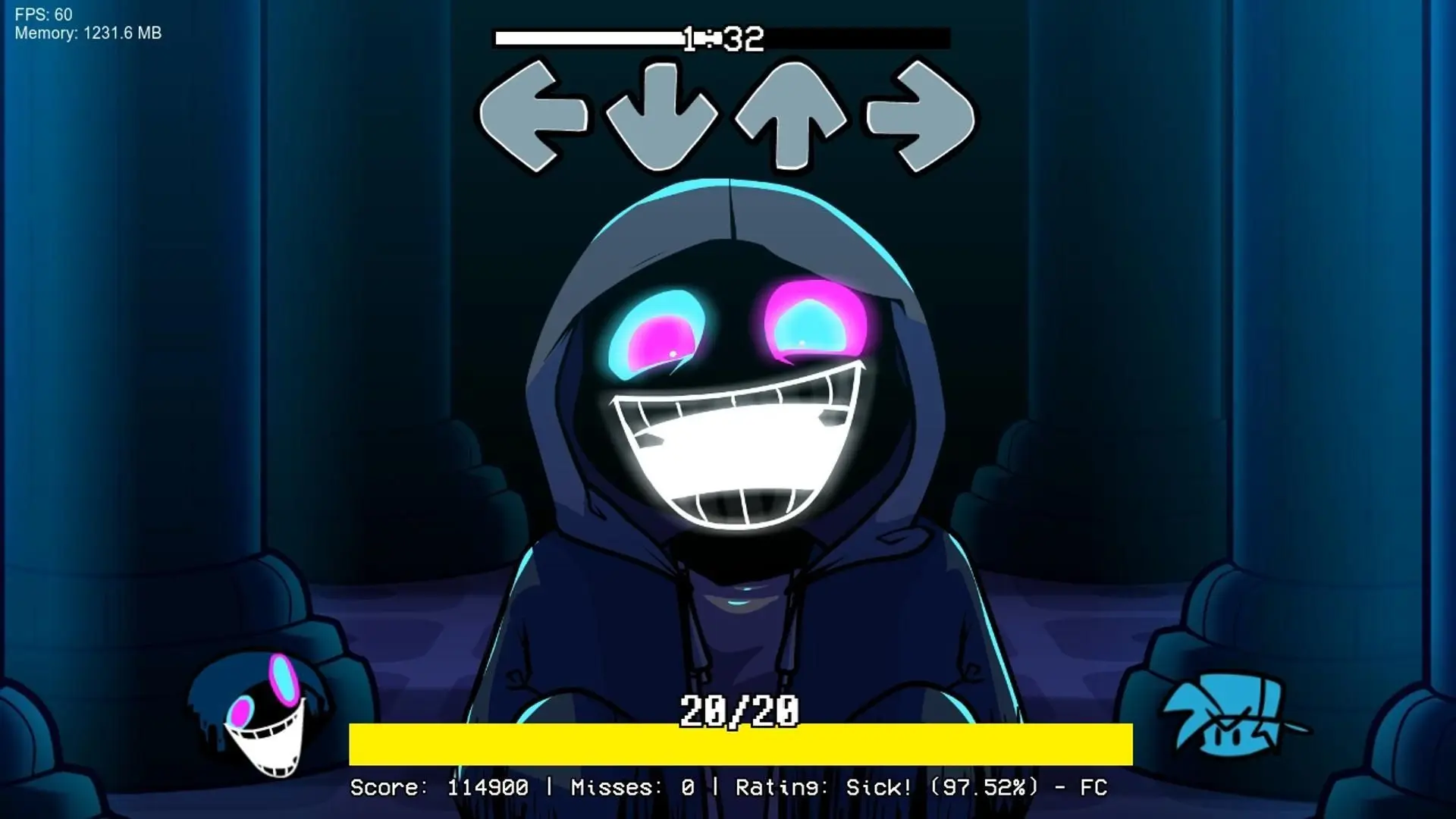 【FNF模组】Playable Mayhem V3 更新曲目_哔哩哔哩bilibili_尘埃