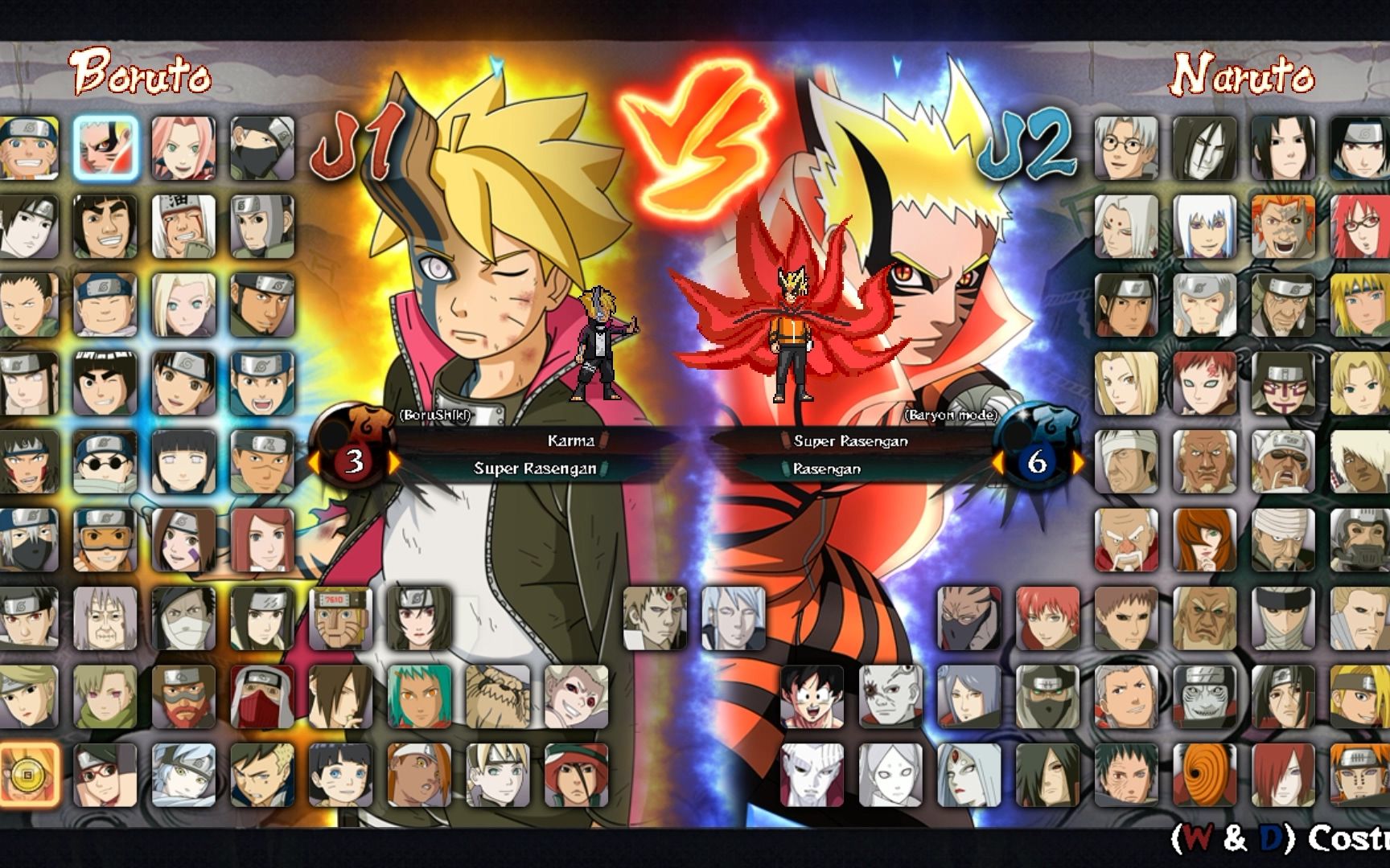 【MUGEN】2023最新230角色《火影忍者》小人物整合分享下载 - 视频下载 Video Downloader