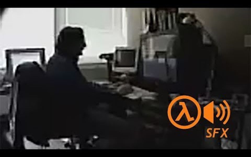 Gaben plays Half-Life dubbed with Half-Life SFX_哔哩哔哩_bilibili