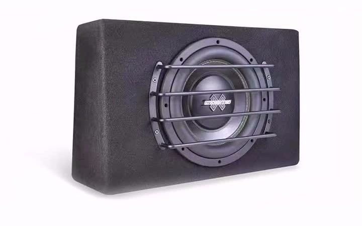 10寸超低音怎样设计才不占地方 请看交叉火力CF-AM102的外形_哔哩哔哩_bilibili