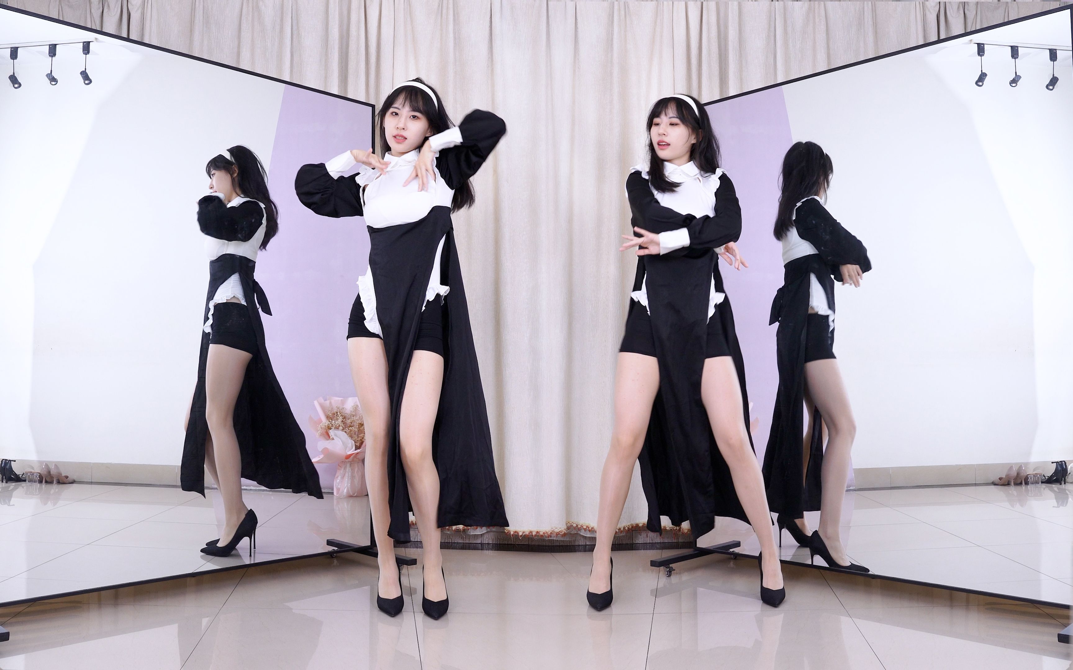 【竖屏】EXID I Love You 细高跟-恬欣欣的成长日记-恬欣欣的成长日记-哔哩哔哩视频