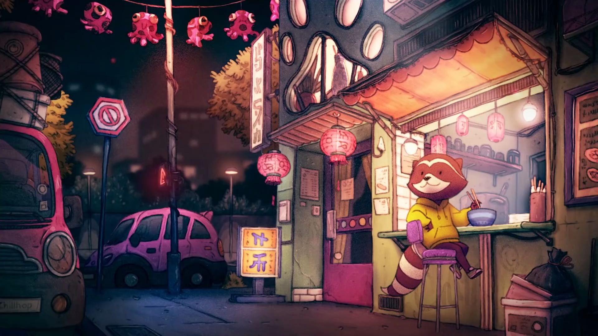 「Chillhop」深夜