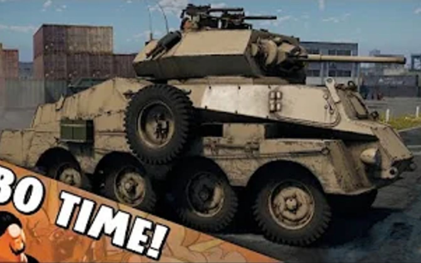 【战争雷霆】南非2磅炮侦察车 (SARC Mk VI) - "准时" (Bo Time Gaming)_哔哩哔哩_bilibili