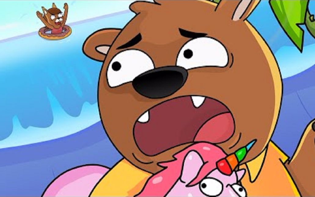 【科普】如果你被海啸袭击了怎么办（Fuzzy & Nutz）_哔哩哔哩_bilibili