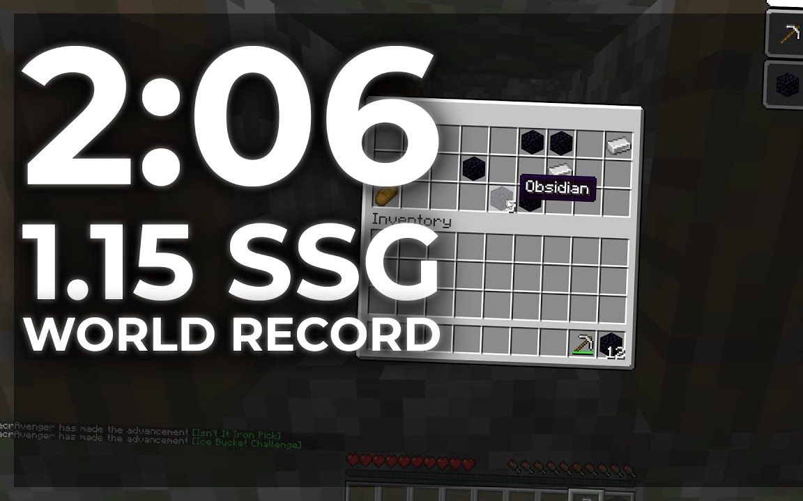 【MinecrAvenger ♥ Eric】1.9-1.15 SSG 2:06 世界纪录 固定种子速通 (原视频作者要求周六后发 请不要在评论 ...