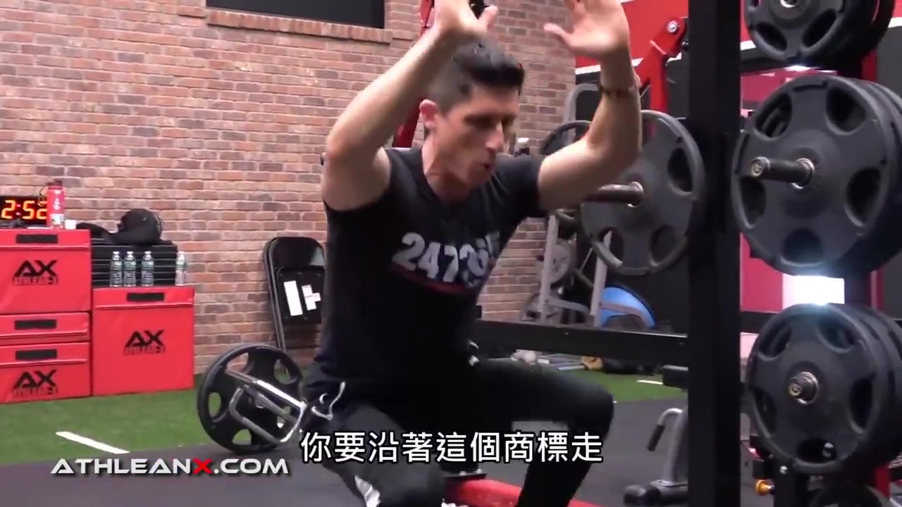 【Jeff】与WWE运动员的10分钟腿部训练 (中文字幕)_哔哩哔哩_bilibili