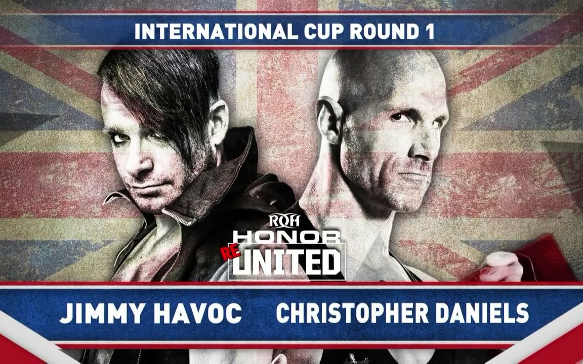 【Jimmy Havoc在ROH首秀】Jimmy Havoc vs Christopher Daniels_哔哩哔哩_bilibili