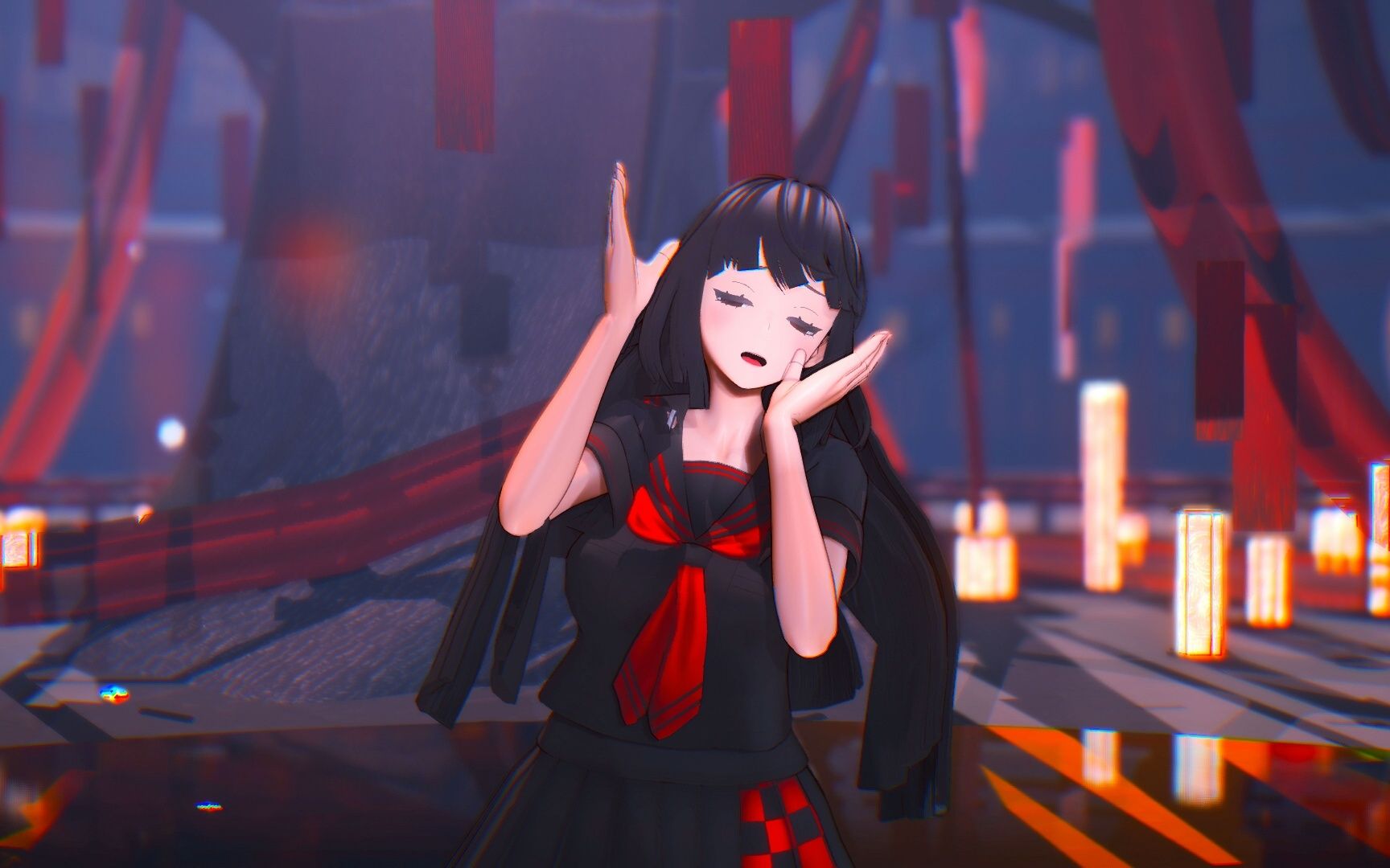 【MMD】Gimme x Gimme_哔哩哔哩_bilibili