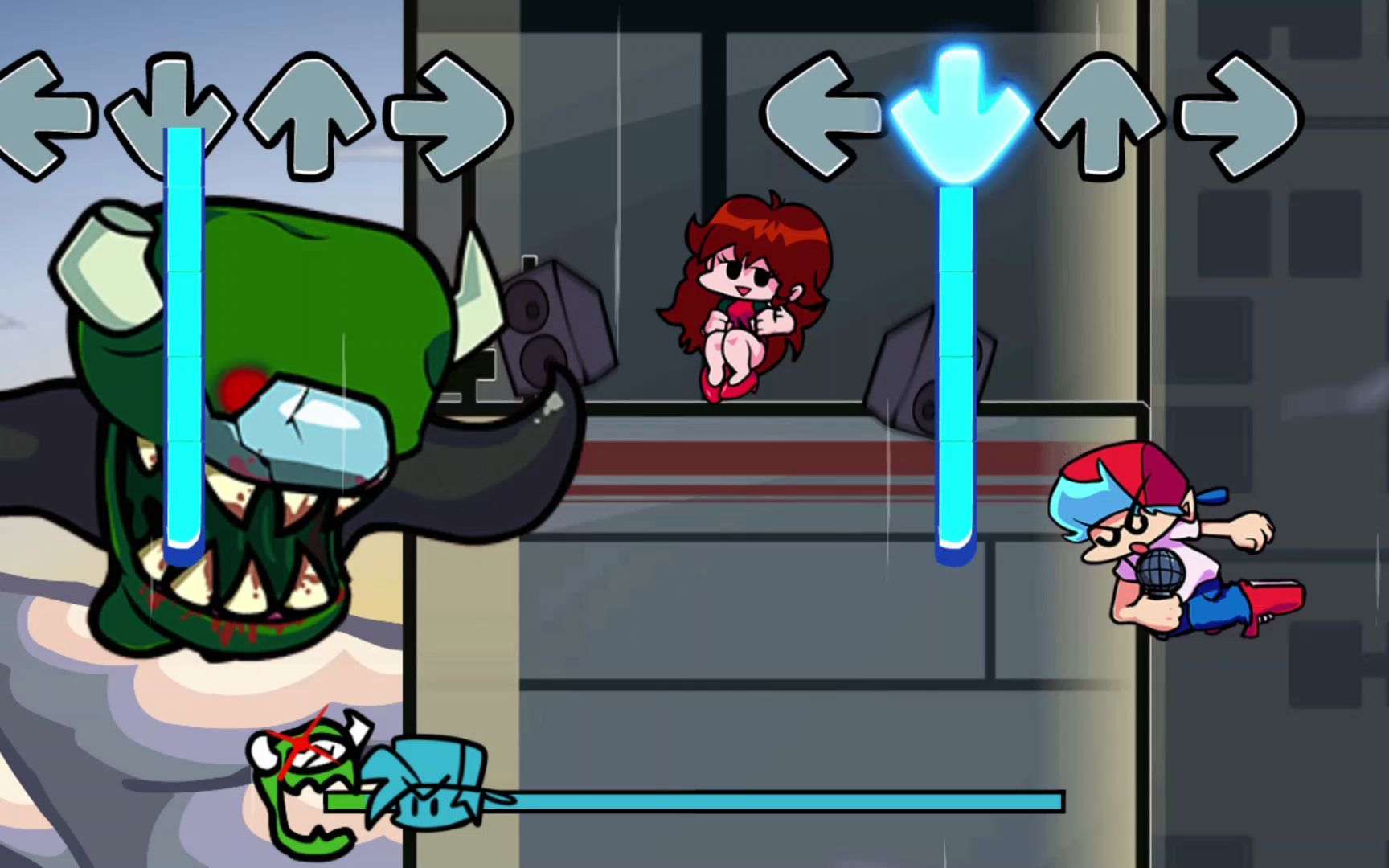 FNF vs Impostor Among Us V3的Ejected_音游热门视频