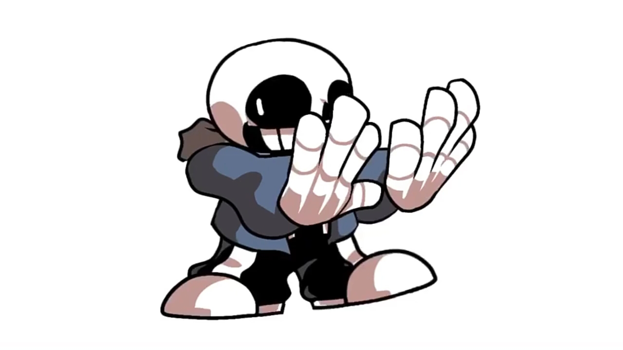 sans Spooky dance but no clothes！！！（？）_哔哩哔哩bilibili