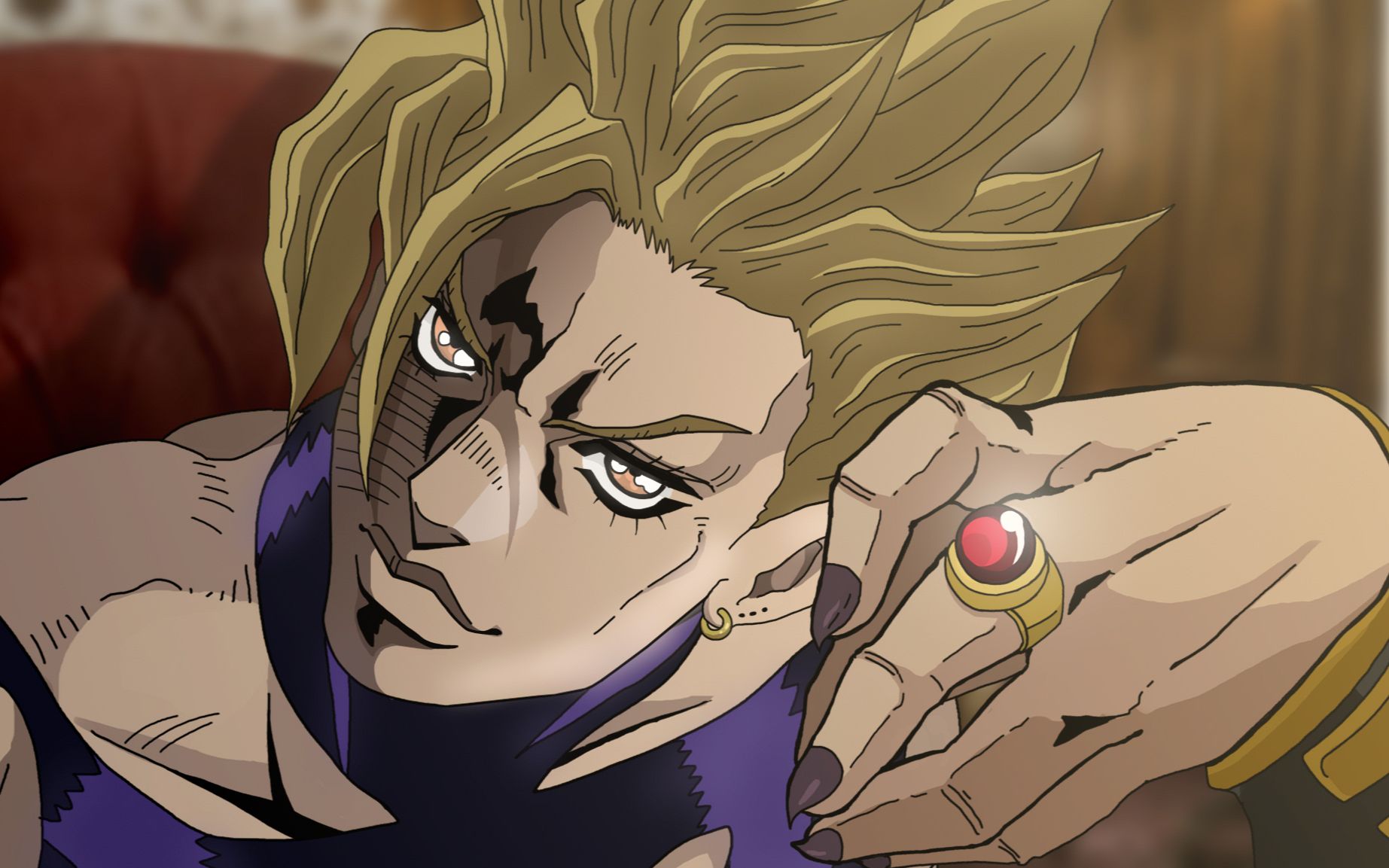 【JOJO动画泄露】石之海DIO出场片段泄露_哔哩哔哩_bilibili