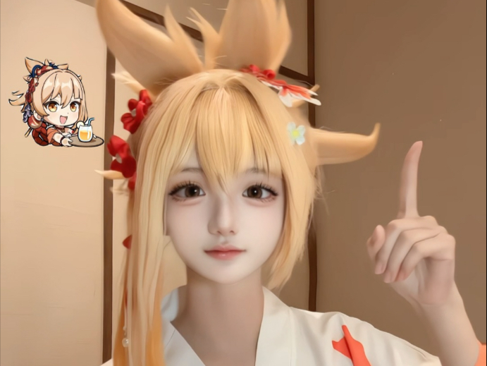 这是一期粉丝定制的宵宫浴衣-Kitty_wan-Kitty_wan-哔哩哔哩视频