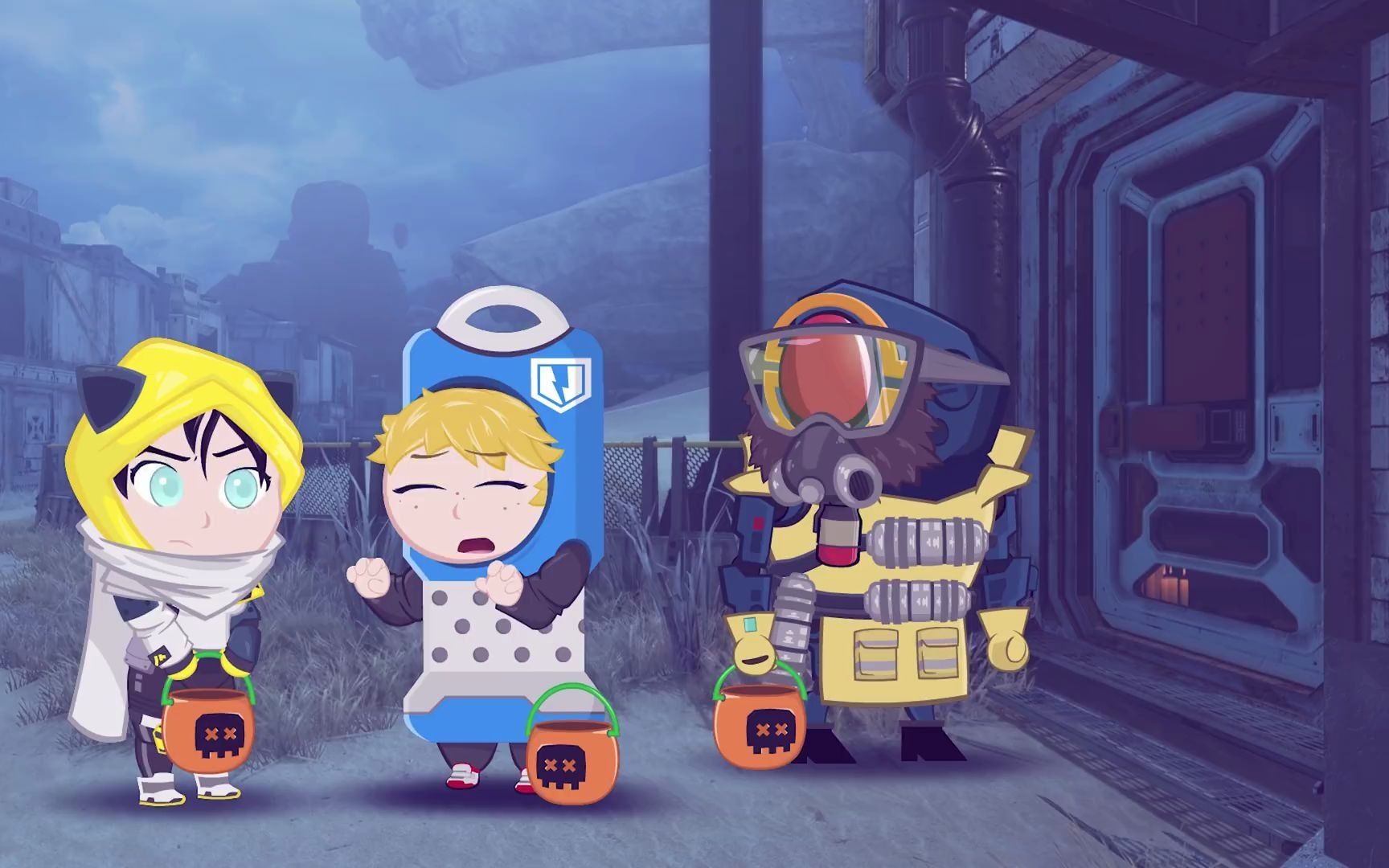 【APEX】ApexToons trick-or-treat_哔哩哔哩_bilibili