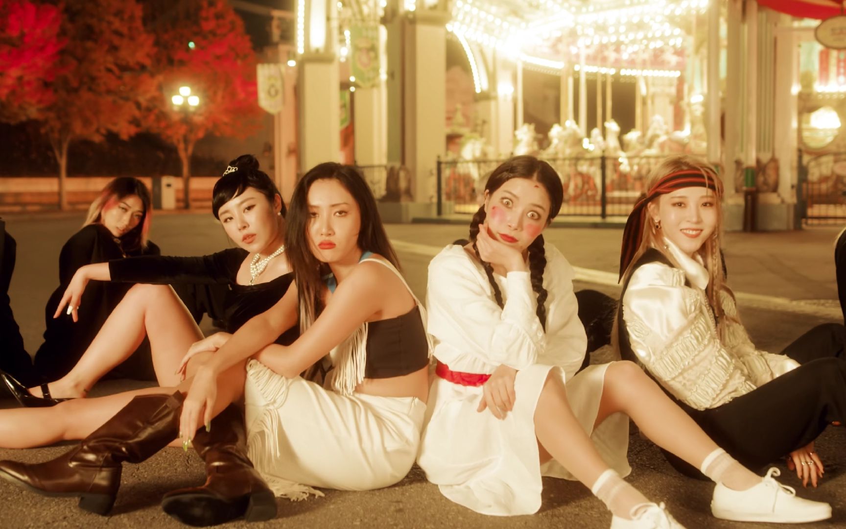 MAMAMOO新曲Dingga万圣节特别版公开_哔哩哔哩_bilibili