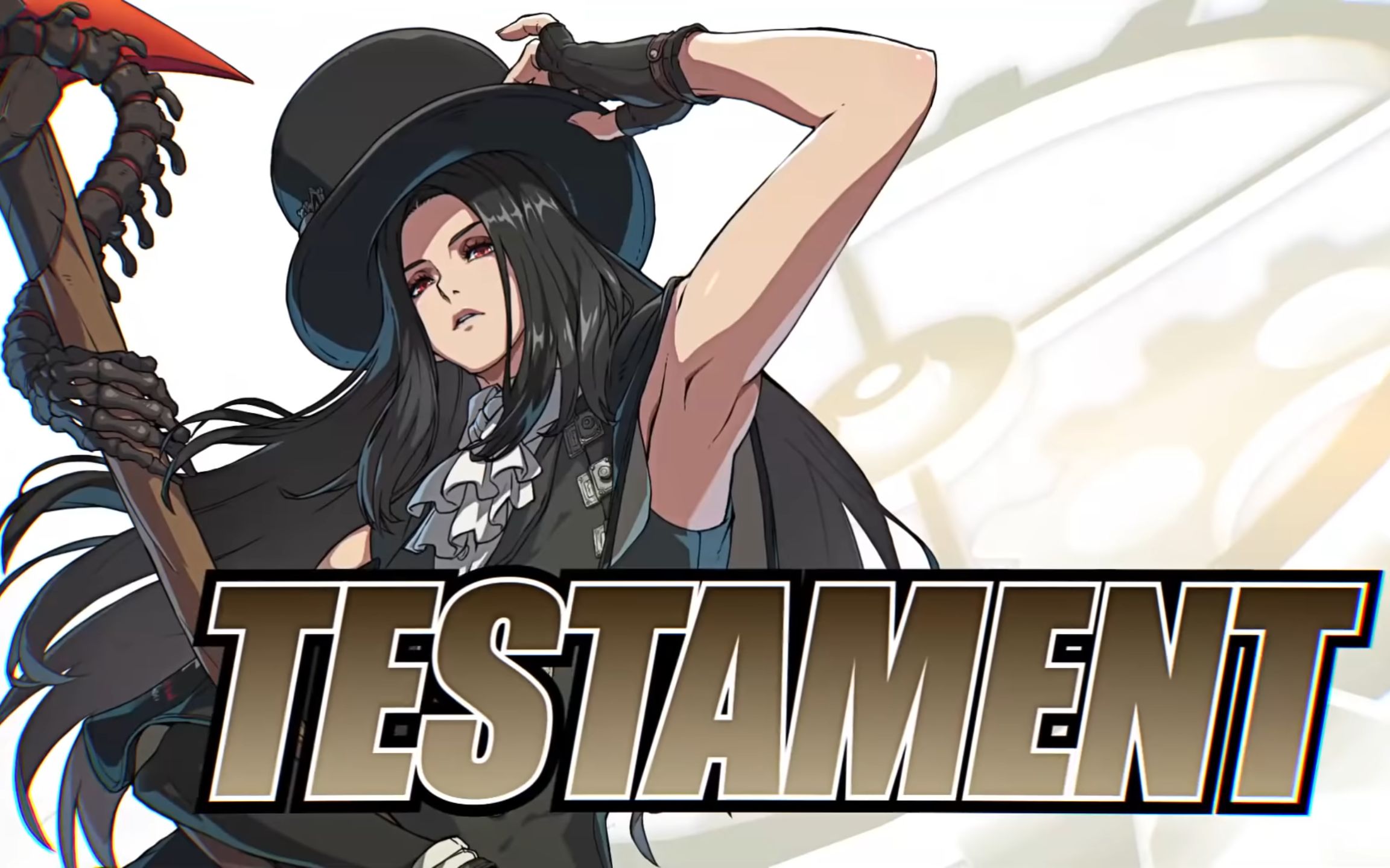 罪恶装备GGST新角色Testament初体验对战实况，第一次匹配就遇到了10层大佬_哔哩哔哩bilibili_游戏实况