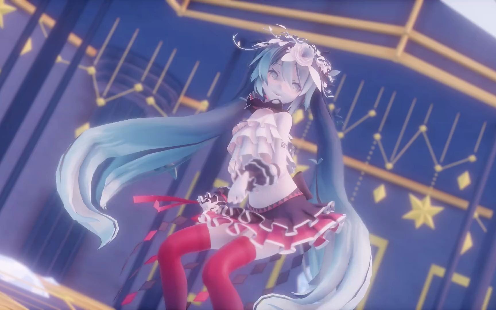Stay Tonight「MMD」Sour式初音ミク_哔哩哔哩_bilibili