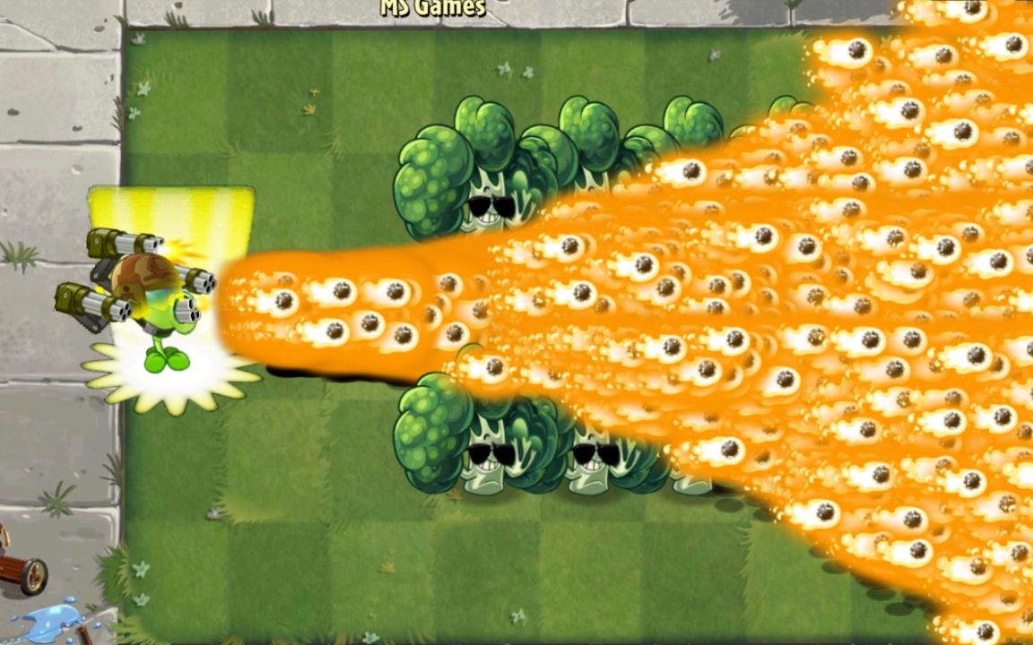 PvZ 2 挑战 - 50 植物 1 级使用终极技能对抗现代全明星僵尸 20 级 - 谁会获胜？-MSGames-MSGames-哔哩哔哩视频