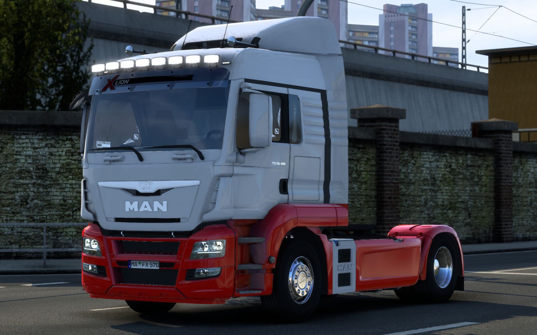 欧卡2MOD：Madster的曼TGS Euro 6 v1.6（1.45.x）_哔哩哔哩bilibili