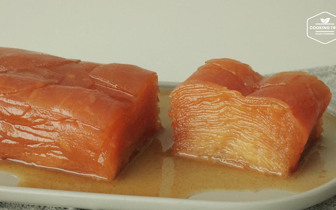 焦糖苹果千层酥食谱| 苹果甜点烘焙-cooking_tree-cooking_tree-哔哩哔哩视频