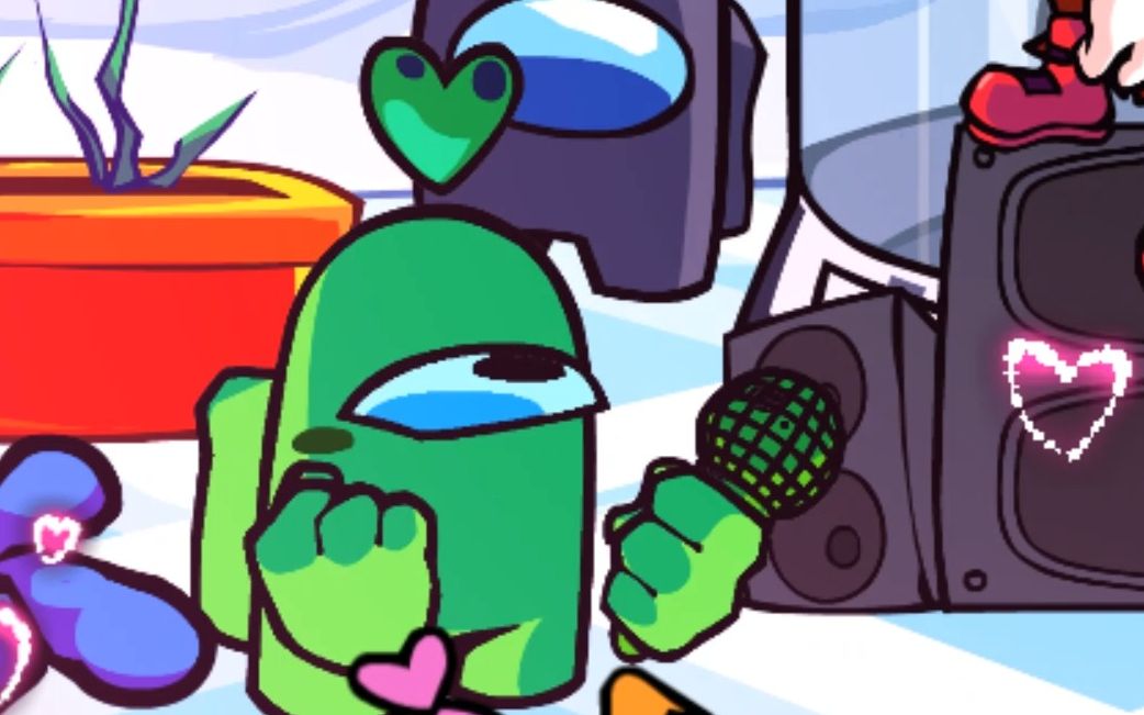 Maroon x White - FNF Vs Impostor V4