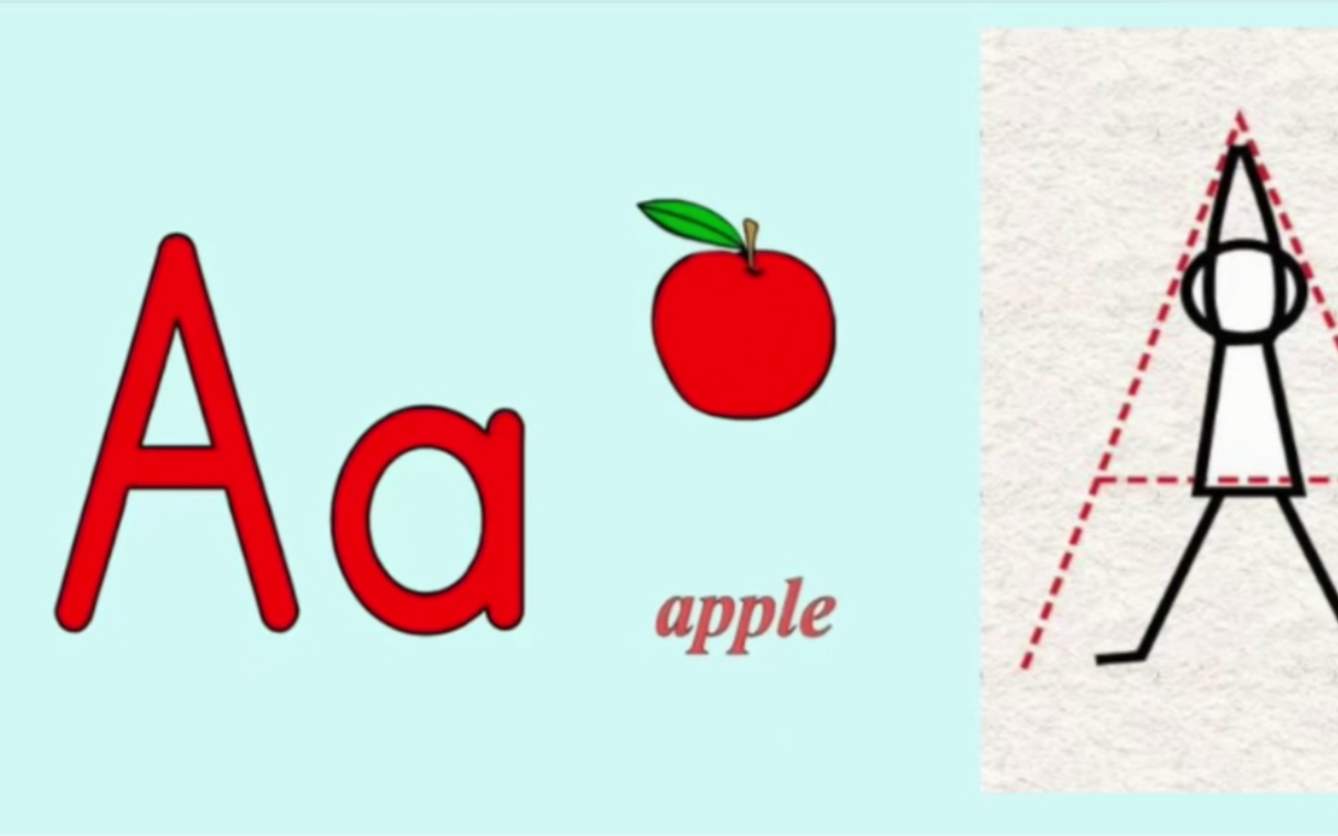 自然拼读| ALPHABET TPR SONG 上课用_哔哩哔哩_bilibili