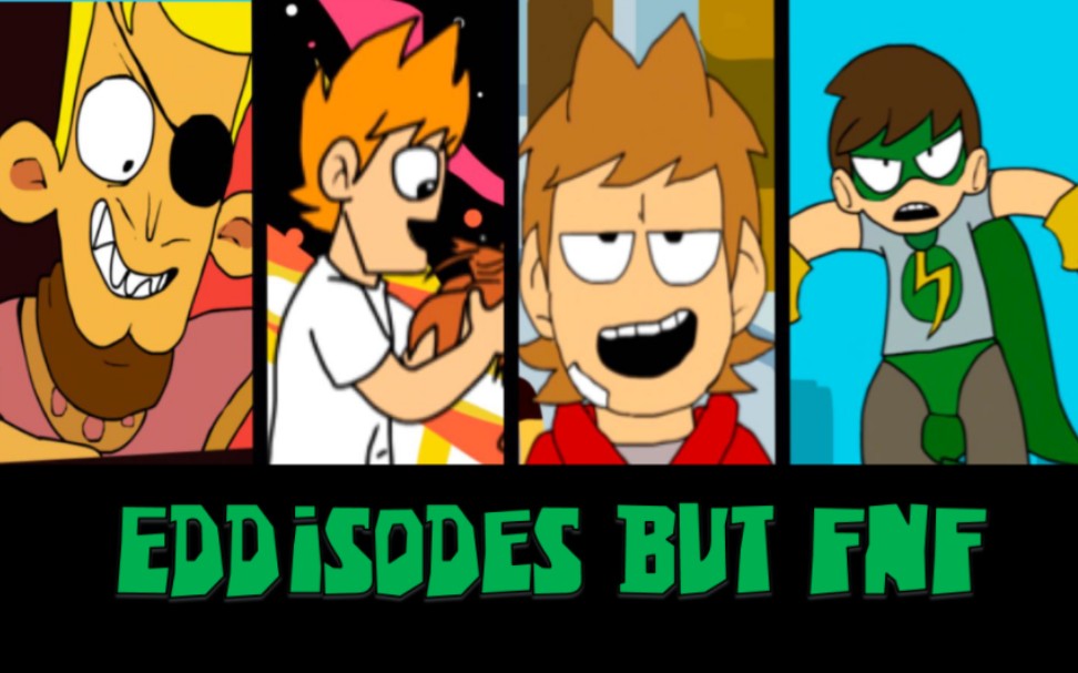 【Eddsworld但是把这四集都做成fnf】FNF模组 Eddisodes But Fnf_音游热门视频