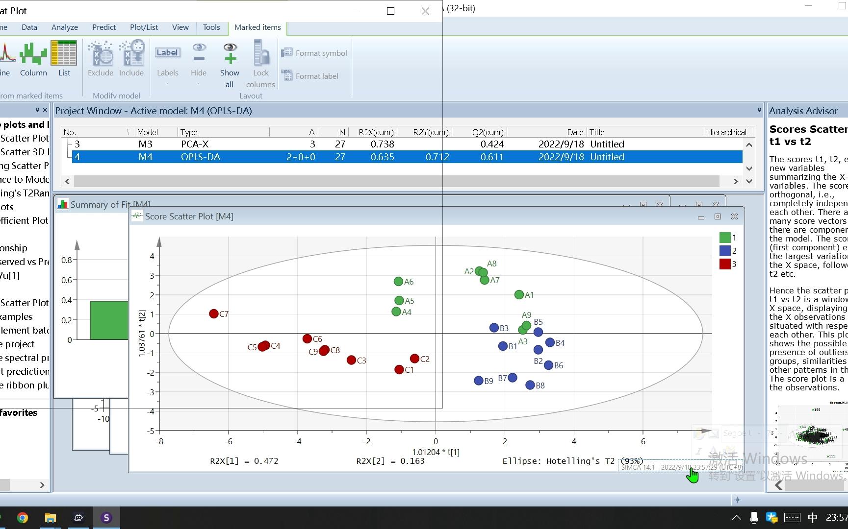 论文讲解（香气物质、内含物质看这里）与SIMCA如何做OPLS-DA分析-54965299591_bili-默认收藏夹-哔哩哔哩视频