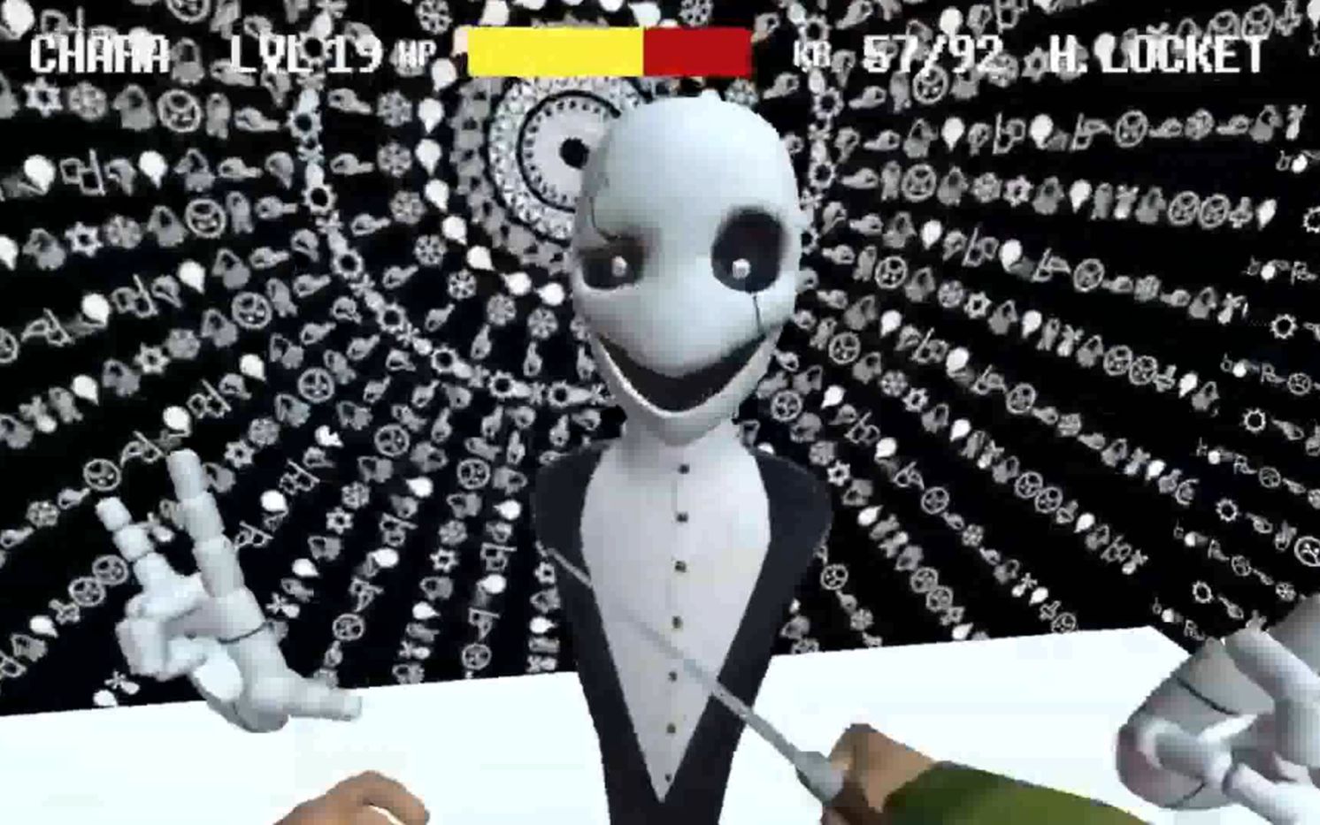 【Undertale游戏】3D Gaster 战_哔哩哔哩_bilibili