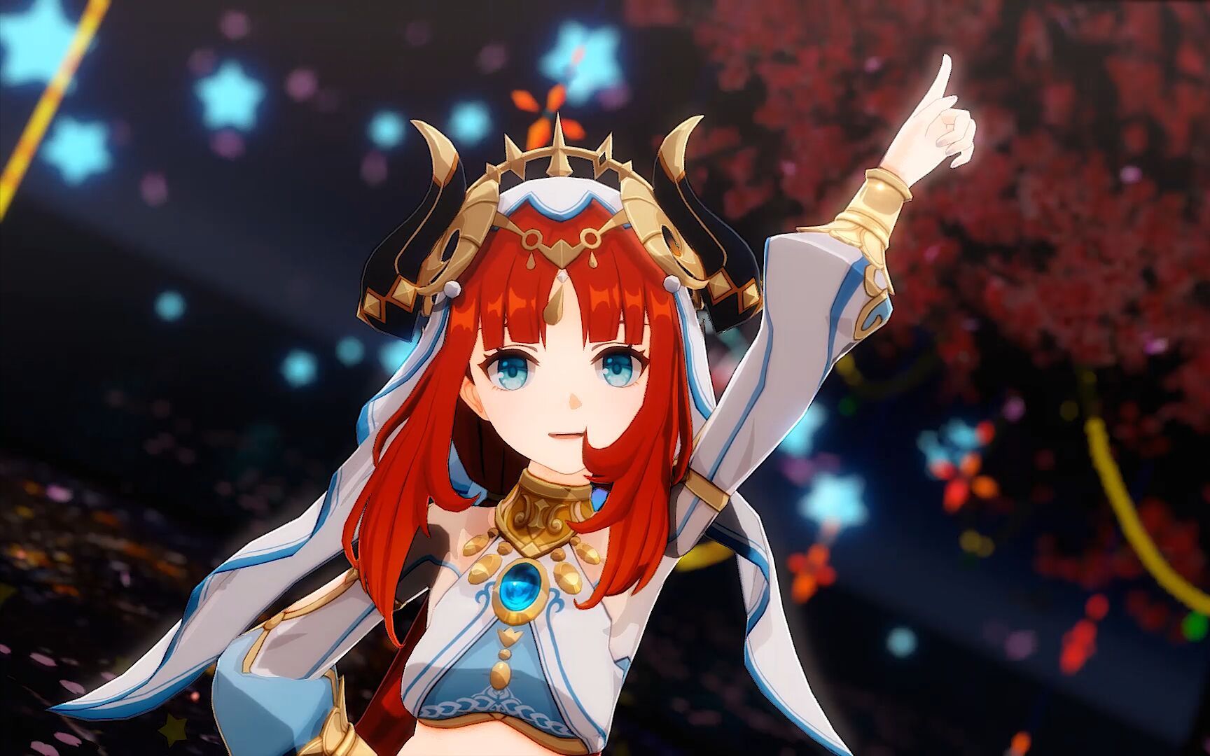 【原神MMD】妮露【愛言葉Ⅳ】_哔哩哔哩_bilibili