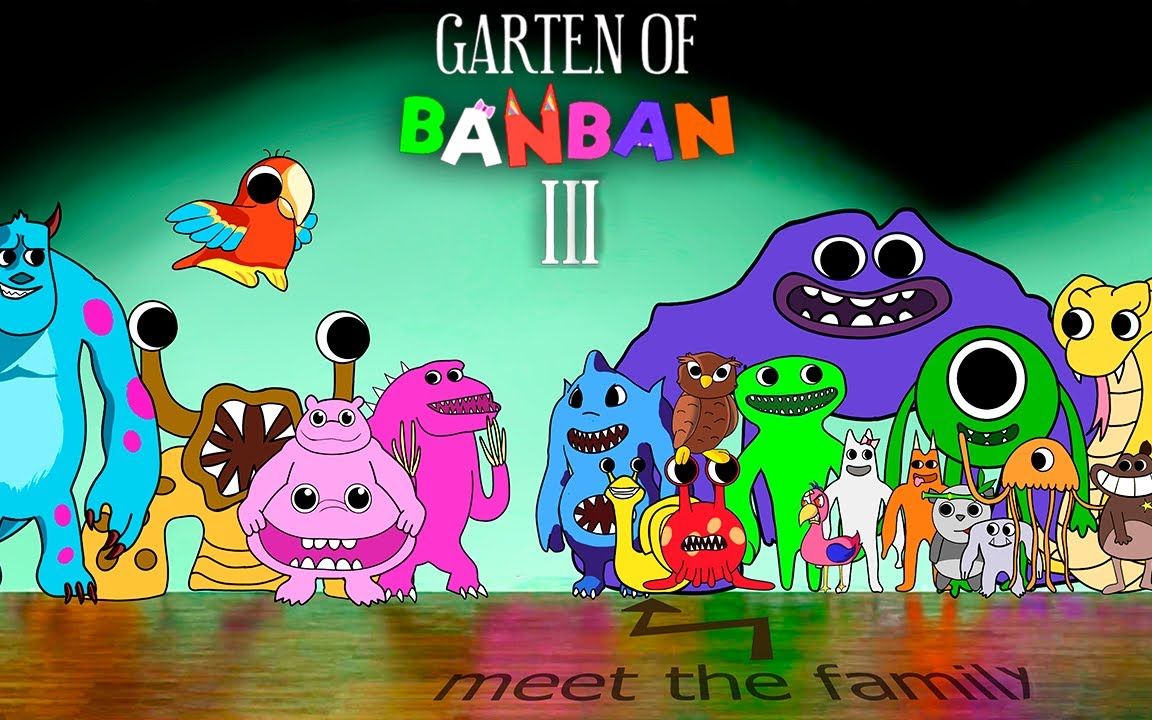 Garten of Banban 4 - Official Full gameplay and Trailer! ALL NEW BOSSES ...