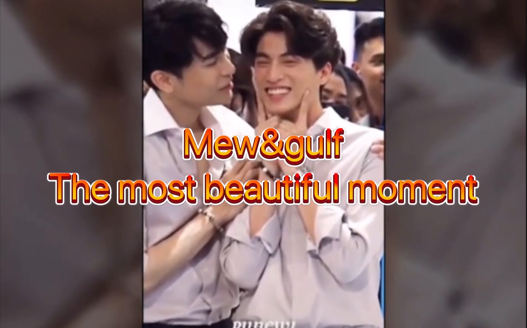 Mew&gulf The most beautiful moment_哔哩哔哩_bilibili
