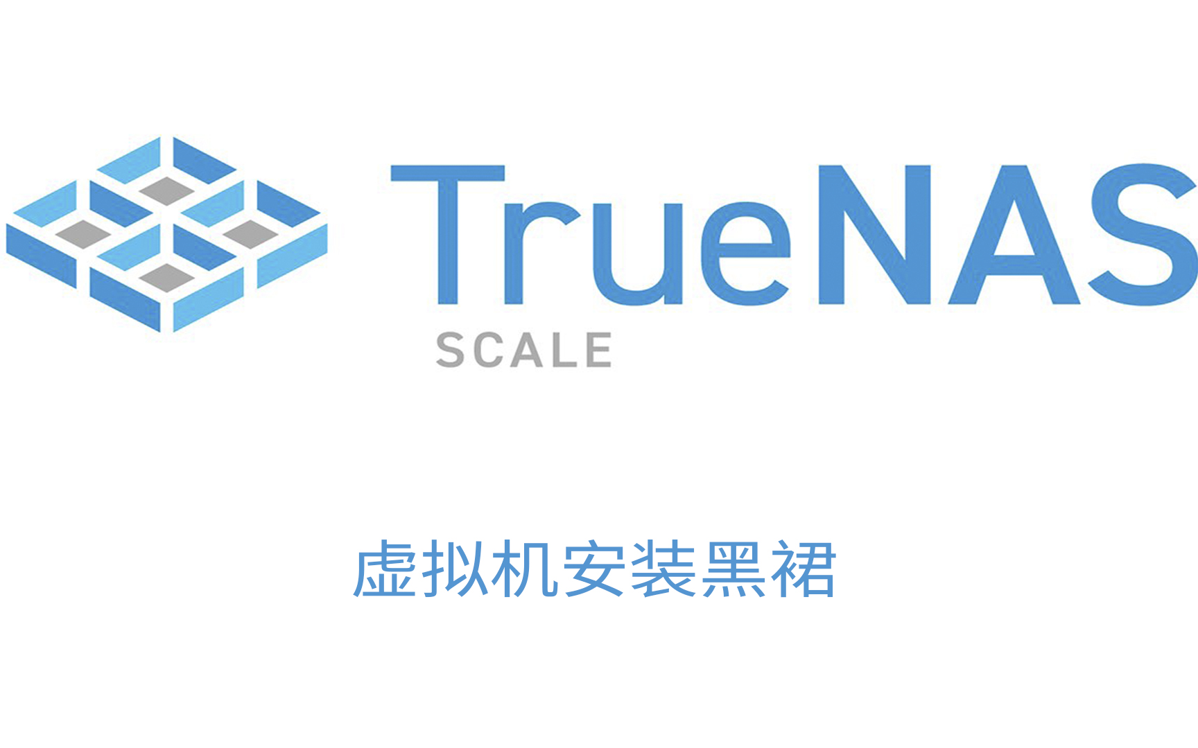 TrueNAS SCALE虚拟机安装群晖并挂载SCALE全网首发_哔哩哔哩_bilibili