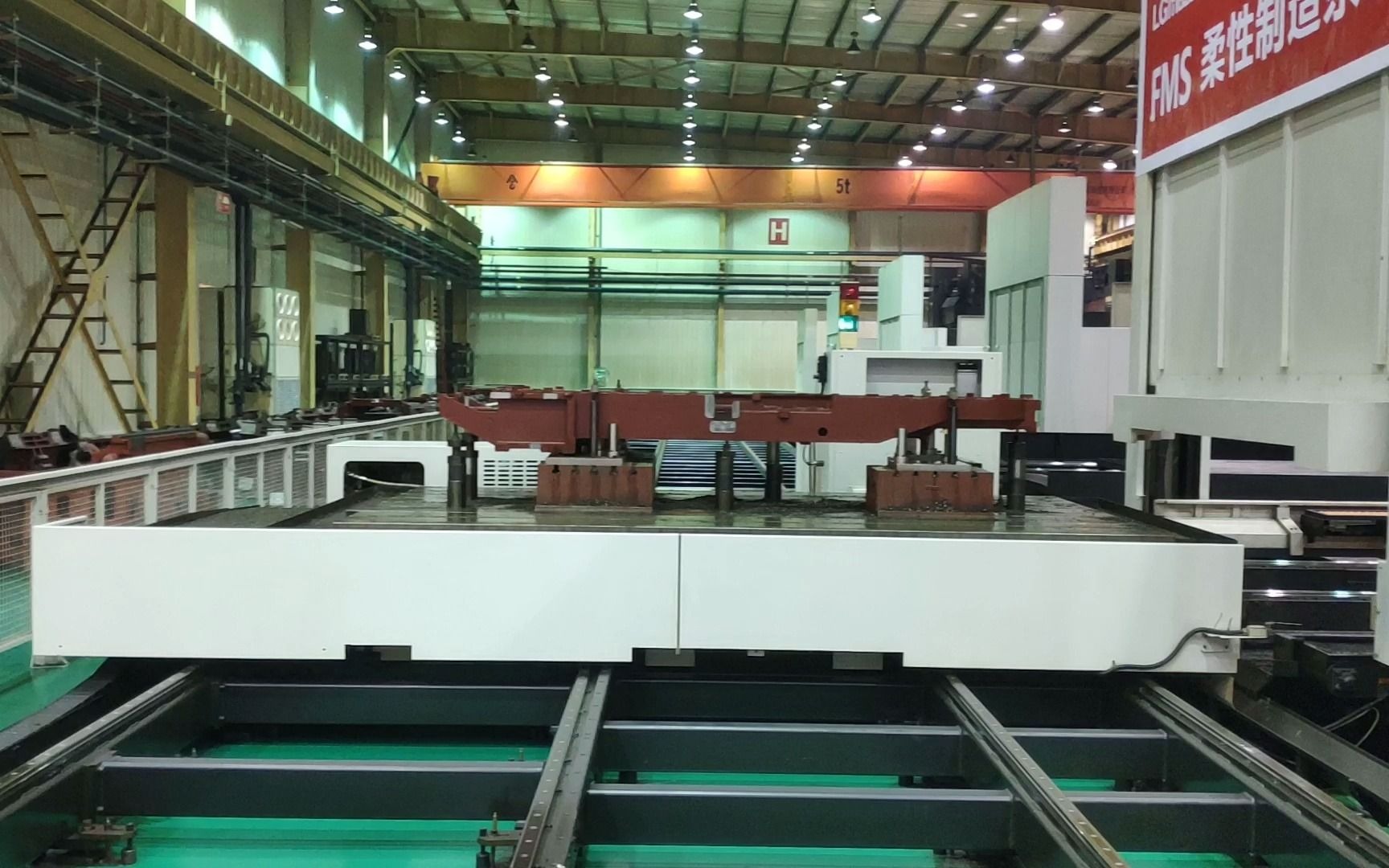 MAZAK机床生产基地参观之FMS柔性制造系统_哔哩哔哩_bilibili